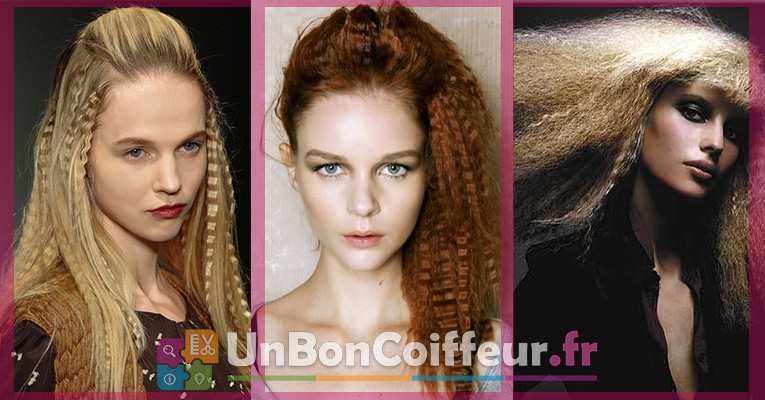 La coiffure "cheveux gaufrés" fait son come-back